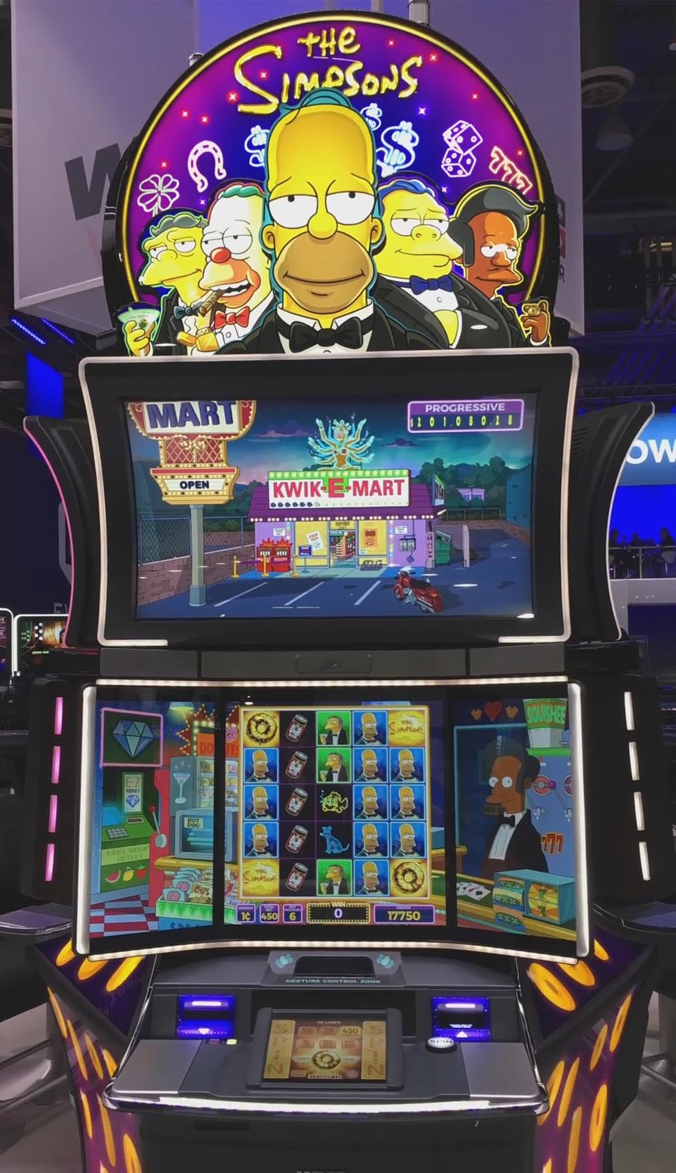 La nueva máquina tragaperras de Los Simpson llegará a los casinos en ...