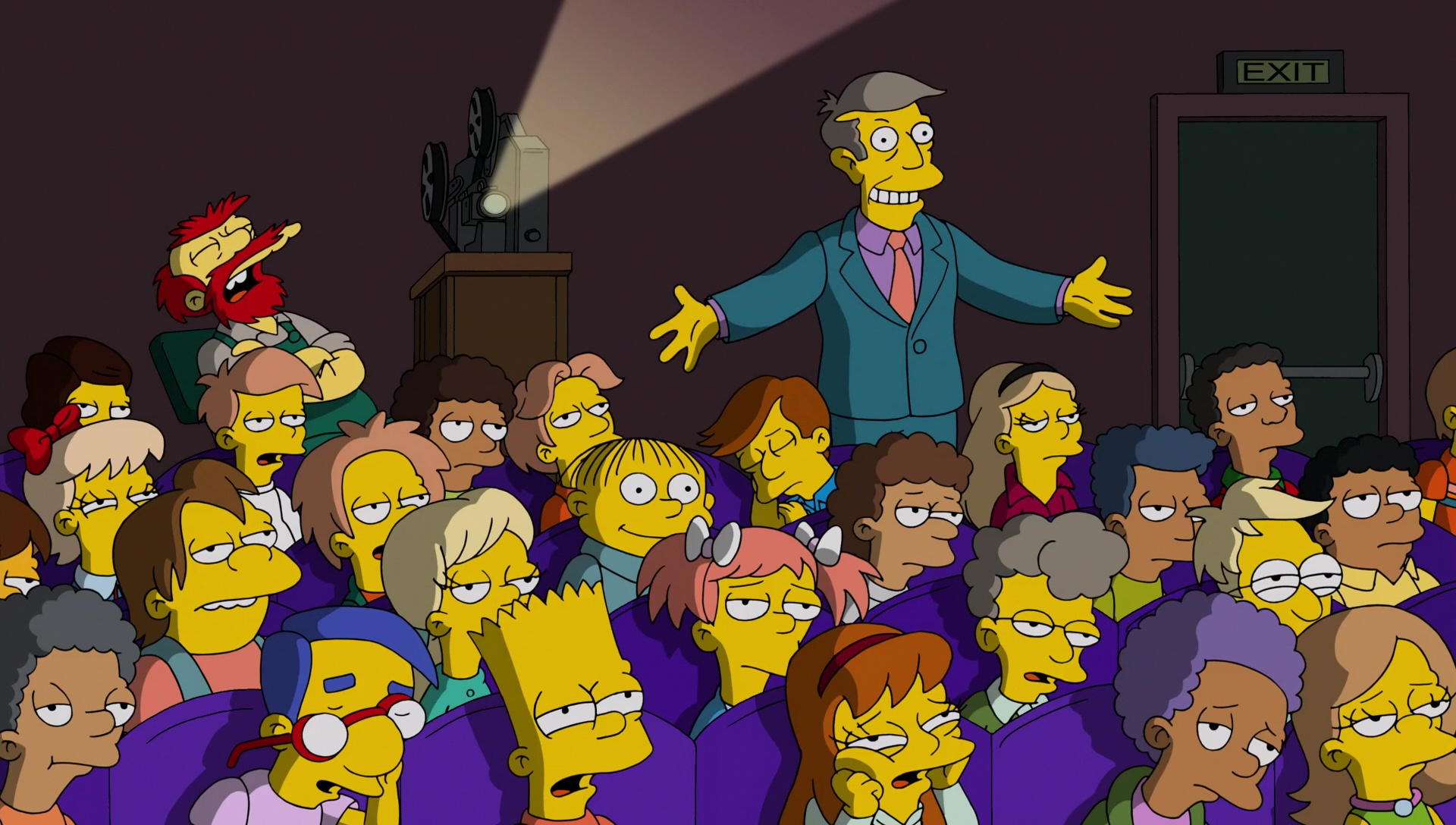 La audiencia de Los Simpson cubre el expediente en la noche electoral ...