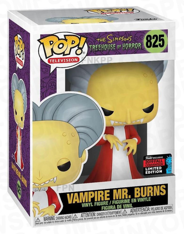 Funko lanzará una figura del "Sr. Burns Vampiro" en la New York Comic ...
