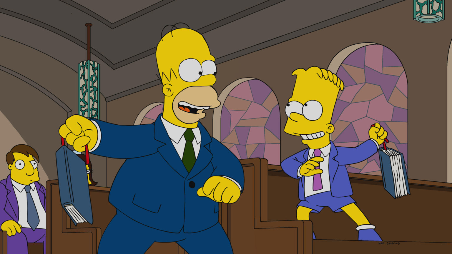 Un joven sacerdote cautivará a los feligreses de Springfield en "Warrin ...