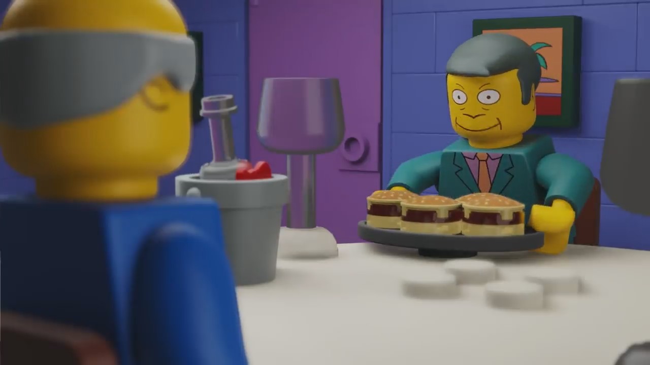 Un fan recrea la famosa escena de los "jamones al vapor" de Los Simpson ...