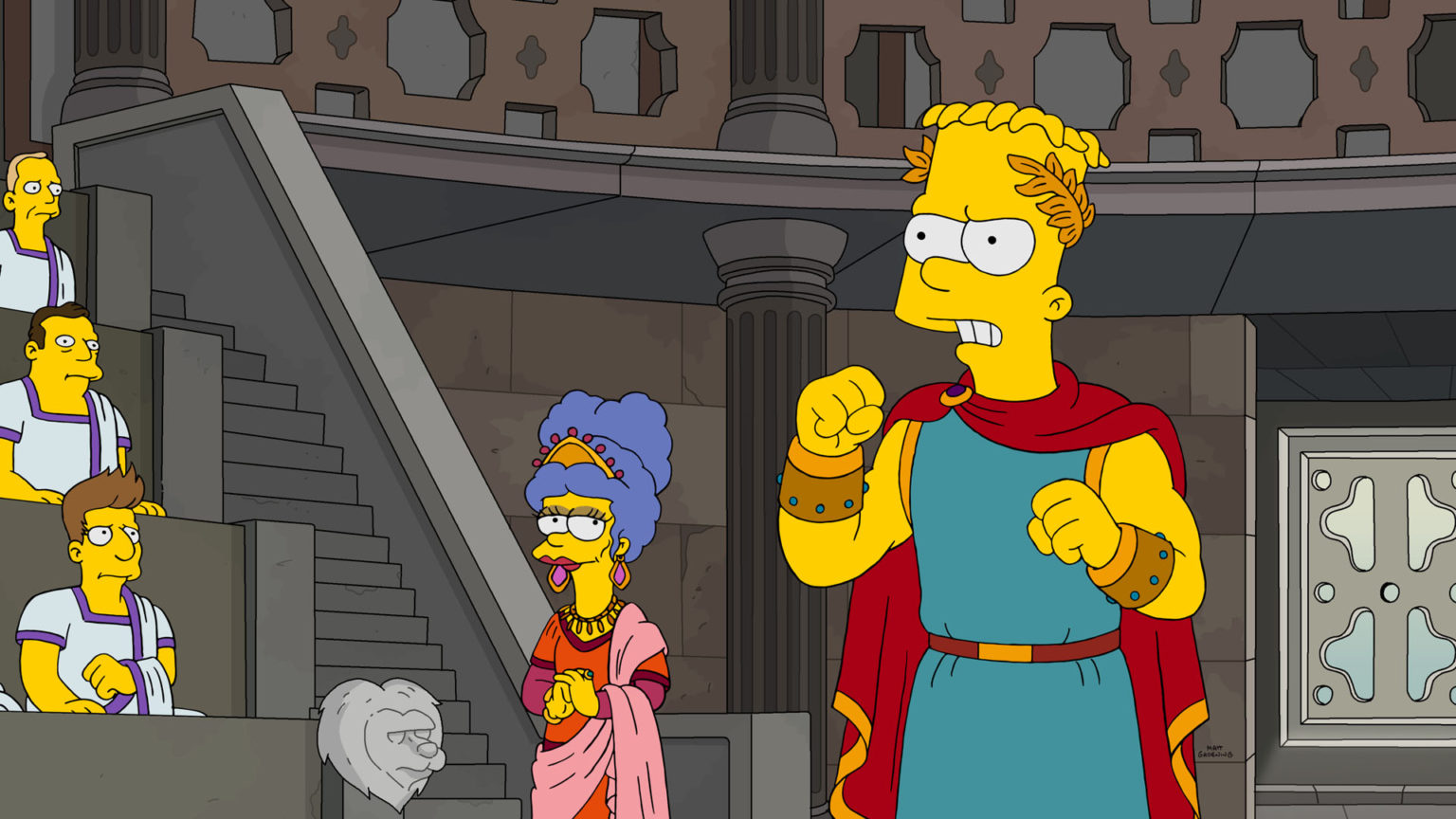 Los Simpson viajarán a la Antigua Roma en "I, Carumbus" (imágenes y ...