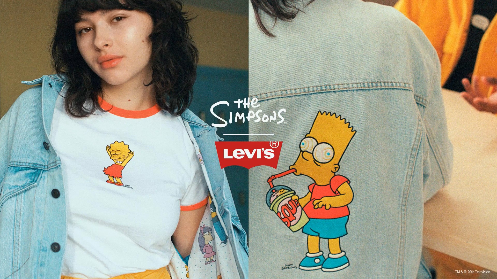 Levi's lanza una nueva colección de ropa y complementos de Los Simpson - Actualidad Simpson