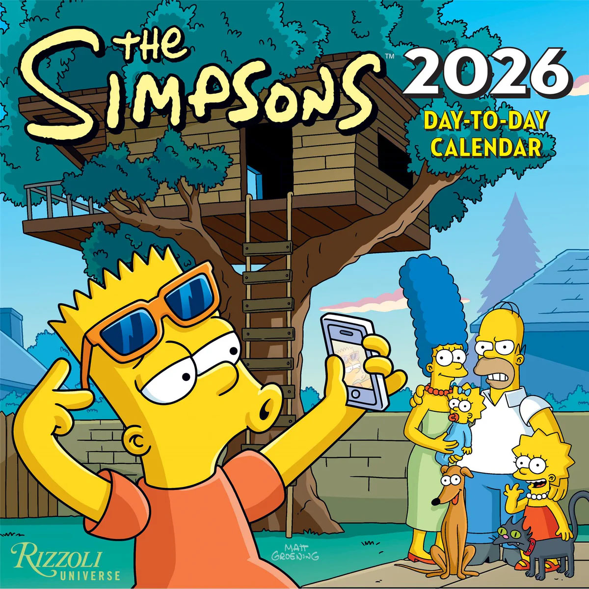 Así son los calendarios oficiales de Los Simpson para 2026 - Actualidad ...